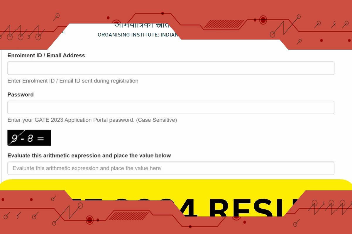 GATE 2024 Result – Scorecard, Cut Off marks @ Gate2024.iisc.ac.in